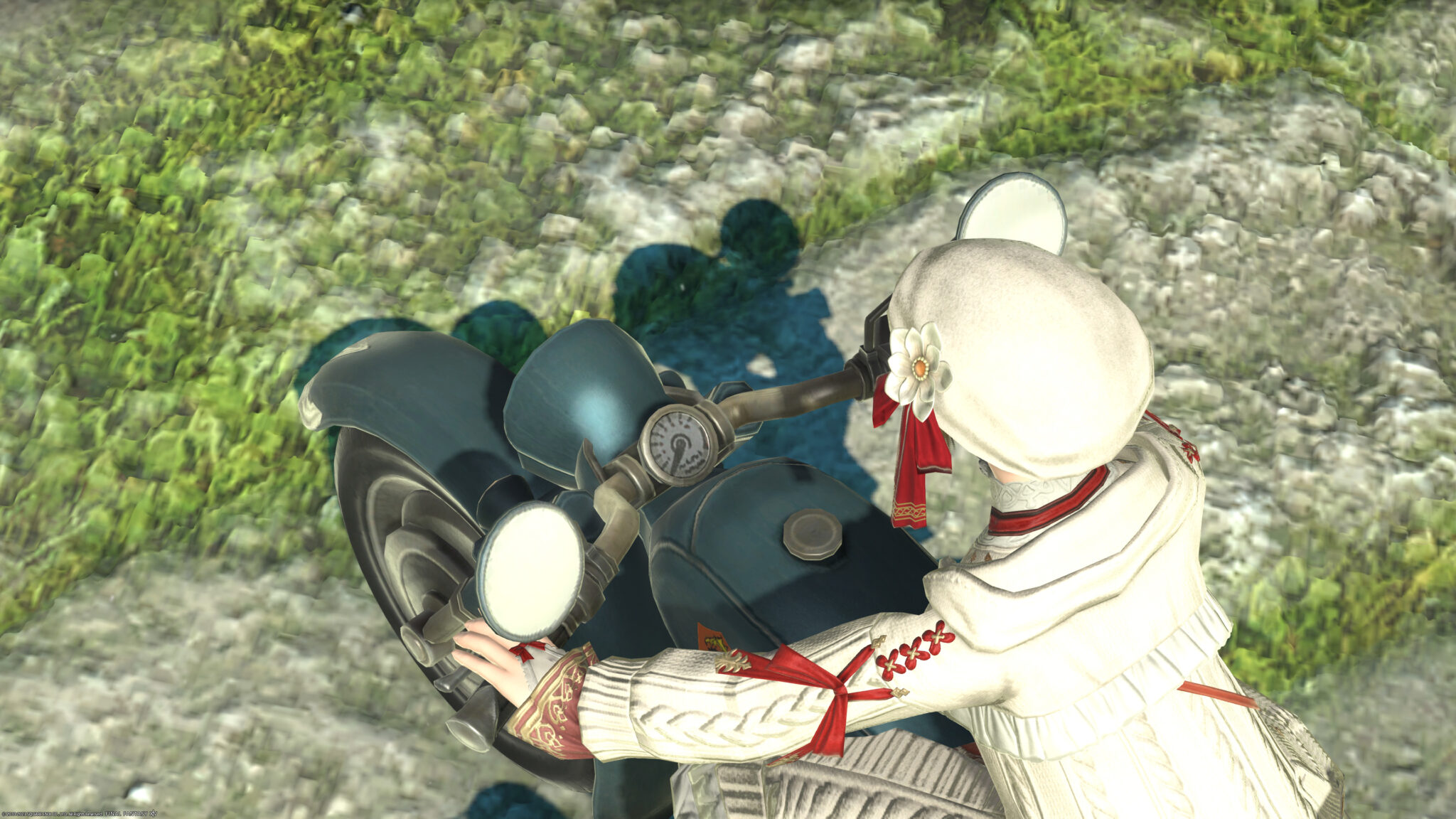 FF14 マウント ガーロンドGL-IS 2人乗りでアルファ君も可愛い | うさねこ散歩